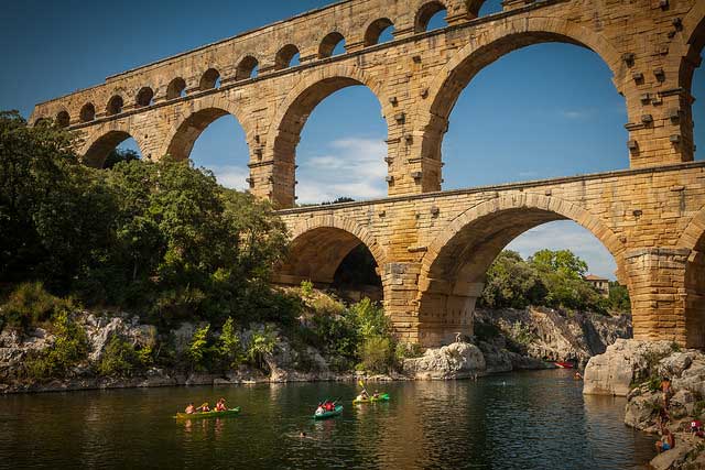 Camping La Sousta location Pont Du Gard